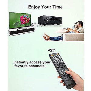 JISOWA Replacement for Onkyo Receiver Remote Control Universal TX-NR626 TX-NR636 RC-866M RC-764M TX-NR515 RC-879M RC-880M TX-SR506 RC-709M TX-SR606 RC-710M TX-SR607 RC-737M TX-NR525 TX-NR535 HT-R391