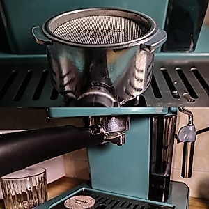 53.5mm Espresso Puck Screen, Reusable 1.7mm Thickness 100μm Stainless Steel Professional Barista Coffee Filter Mesh Plate for Espresso Portafilter Filter Basket (53.5mm)