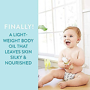 The Honest Company Lavender Infused Calming Body Oil | Gentle for Baby | Organic, Plant-Based, Hypoallergenic | 4.0 fl oz