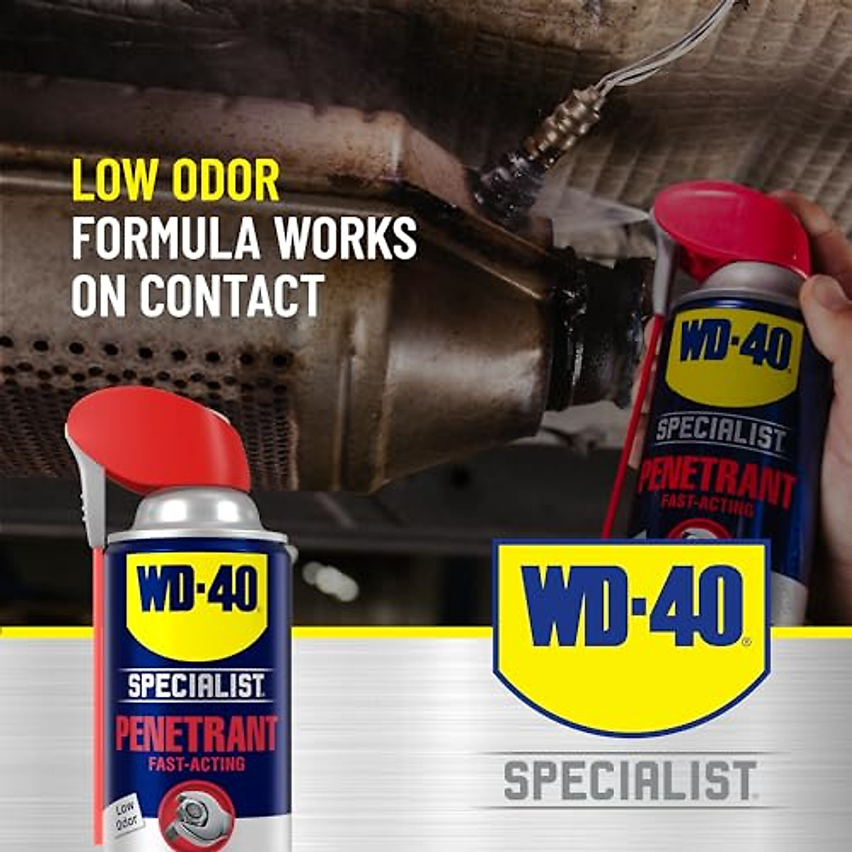 WD-40 Specialist Penetrant with Smart Straw, Twin-Pack 11 OZ