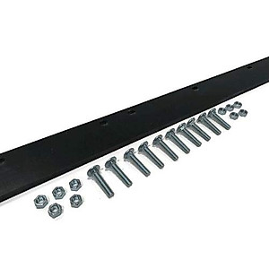Vital All-Terrain 3/8" Poly Cutting Edge Scraper BAR for John Deere 54" Front Mount Snow Blade Plow