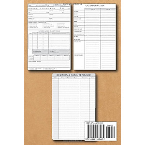 UAS Drone Flight Maintenance Log Book: Drone Flight Log Book, Repair Logbook, & Maintenance Log Book