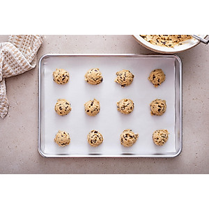 Aluminum Sheet Pans (15 Pack) Half-Sheet Size: 17 1/2" x 13 1/4" x 1 1/4" - Disposable Heavy-Duty Large Baking Trays That Fit Oven Rails. Sturdy Foil Pans Great For Baking Cookies, Grilling and more