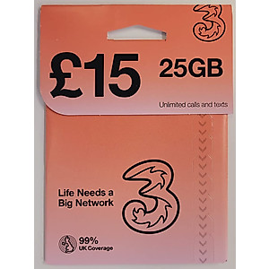 European SIM Card: 10GB Data + 3000 Minutes + Text Messages - 30 Days, Free Roaming