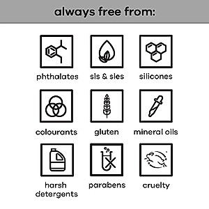 basd Natural Body Wash, Seductive Sandalwood | Organic & Moisturizing Ingredients, Vegan, Hypoallergenic, 8 Ounce Tube