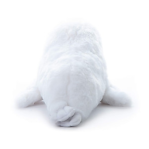 The Petting Zoo Mom and Baby Harp Seal Stuffed Animal, Gifts for Kids, Pocketz Ocean Animals, Harp Seal Plush Toy 14 inches