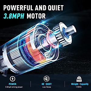 CITYSPORTS Under Desk Treadmill, Treadmill Walking Pad, Portable for Desk Treadmill Space Saving, LCD Display