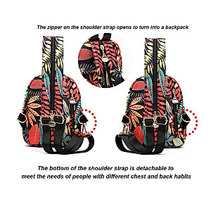 MULTIONS Nylon Mini Backpacks for Women,Small Backpack Purse Casual Lightweight Small Daypack for women