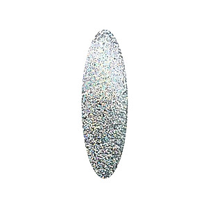 CAI Beauty NYC Silver Glitter | Easy to Apply, Easy to Remove | Roll On Shimmer for Body, Face and Hair| Holographic Cosmetic Grade Glamour