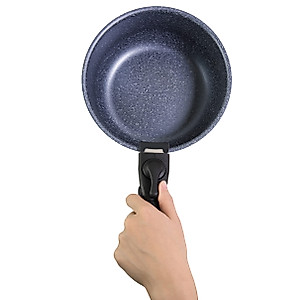 Motase Removable Handle Black, Detachable Removable Pan Handle,Universal Pot Handle Replacement,Suitable for All Cookware