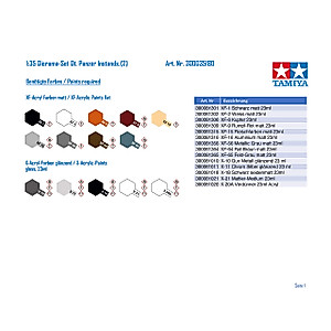 Tamiya Models German Engine Tank Crew Set