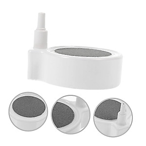 balacoo Nano Air Stone Aquarium Oxygen Aerator Bubble Diffuser Aquarium Accessories Co2 Regulator Round Air Wall Round Fish Tank Fish Tank Supply Aeration Pump Nano Material Hydroponics