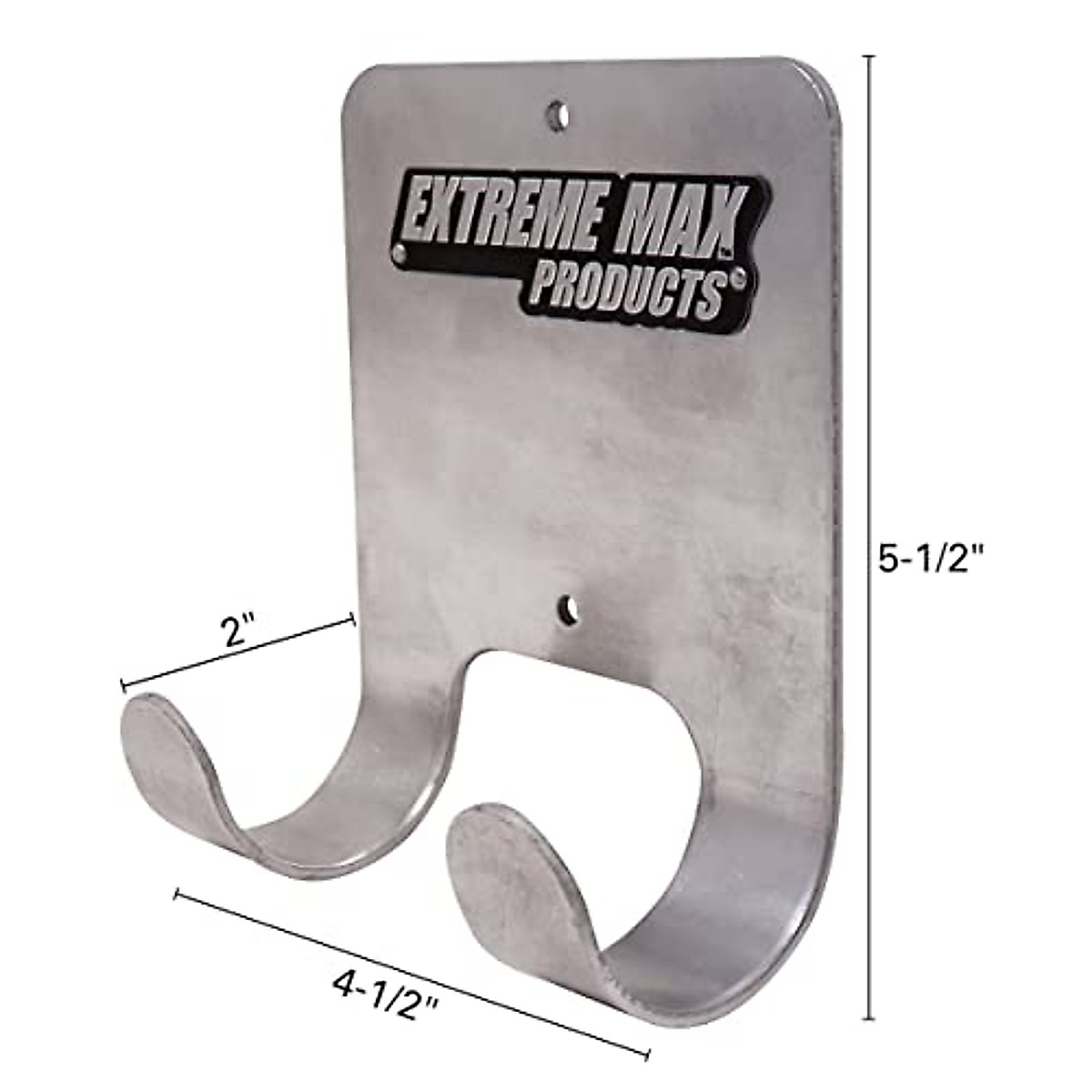 Extreme Max 5001.6074 Aluminum Whisk/Angle Broom Hanger Holder for Enclosed Trailer Shop Garage Storage