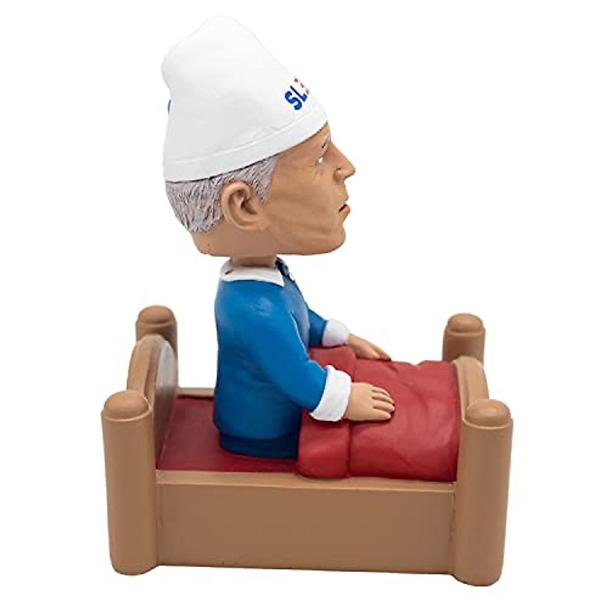 Pesky Patriot Sleepy Joe Biden Bobblehead Novelty Gag Gift | Funny Anti-Biden Bobble Figure for Conservatives and Republicans