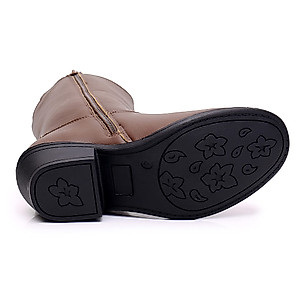 Blikcon Unisex Kids Girls Cowboy Boots Classic Western Boots