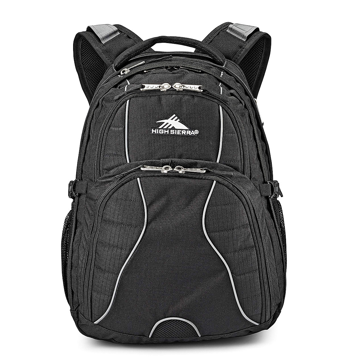 High Sierra Swerve Laptop Backpack, Black, One Size