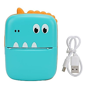 Mini Thermal Printer, 200DPI Bluetooth Receipt Printer, Inkless Pocket Printer with APP, Portable Black White Printer for Pictures Labels Texts, Compatible with iOS Android Phone