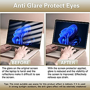 F FORITO 2-Pack Anti Blue Light Screen Protector Compatible with 13.5" Microsoft Surface Laptop 1/2/3/4/5 | Protect Your Eye & Reduce Glare | Anti Scratch & Anti Fingerprints