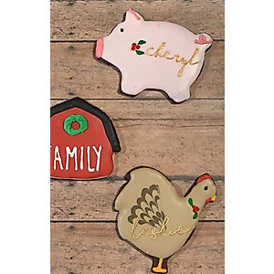 Pig Cookie Cutter, 4.25" Made in USA by Ann Clark