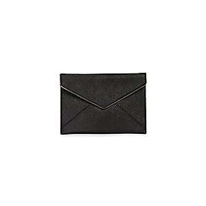 Rebecca Minkoff womens Leo Clutch, Black, One Size US