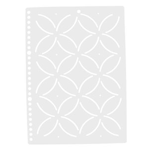 VILLCASE Quilting Stencils for DIY Clothing Multi-Function Sewing Embroidery Template Ruler Sewing Gauge