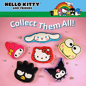 Franco Hello Kitty & Friends Bedding Super Soft Plush Decorative Pillow, Standard, Kuromi