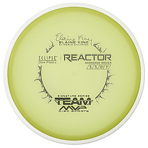 MVP Disc Sports Eclipse Glow 2.0 Reactor Disc Golf Midrange (175-180g)