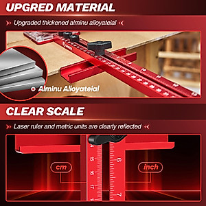 Saker New 4 in 1 Router Milling Groove Bracket|Cabinet Hardware Jig with Automatic Center Punch|Router Milling Groove Bracket Advantages|Router Guides for Woodworking