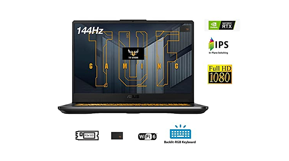 ASUS TUF Gaming Laptop 17.3" FHD 144Hz i5 & RTX 3050 | High Performance