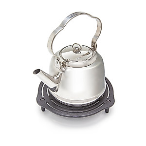 Petromax Cast Iron Stack Grate for Dutch Ovens, Prevent Bottom Burning and Evenly Distribute Heat, Can Also Place Directly in The Campfire or on The Table as a Trivet, 9"