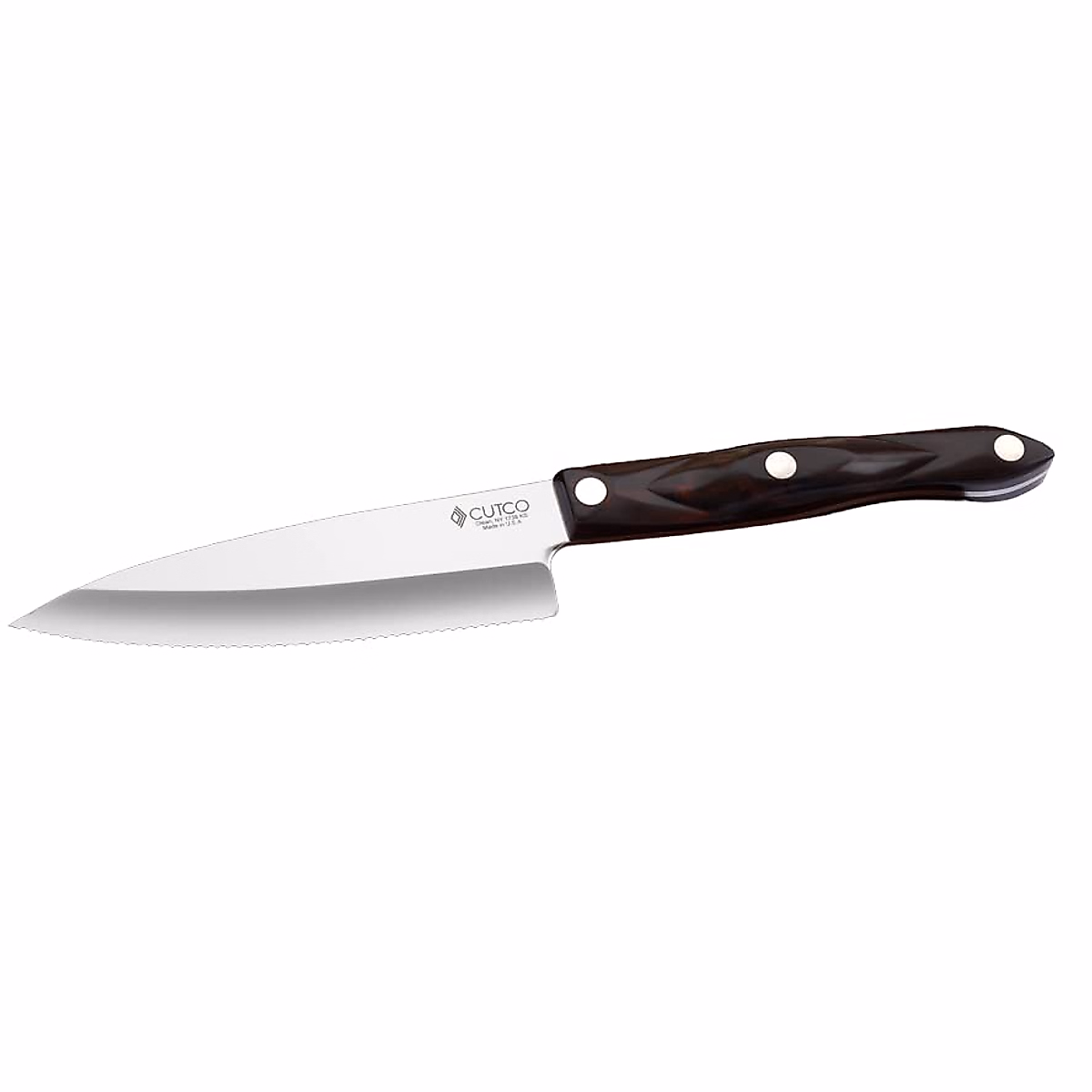 Cutco 1738 Gourmet Prep Knife | Classic (Brown) Handle | Forever Guarantee