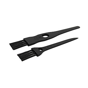 GFDesign Electric Shaver Cleaning Brushes Razor Cleaner Set Nylon Bristles PP Handle - Set of 8 (Black)