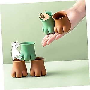 DOITOOL 8pcs Silicone Table and Chair Foot Cover Tv Tray Anti- Chair Leg Bed Lifters Risers Desk Protector Stool Chairs Couch Protectors Furniture Floor Cushion Silicone Floor Mats Elastic