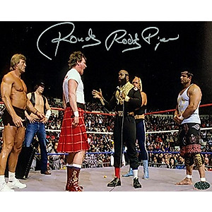 Kirkland Signature Rowdy Roddy Piper 8 X 10 Autograph Photo on Glossy Photo Paper
