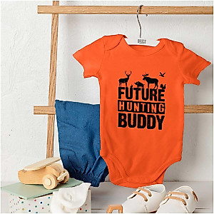 Brisco Brands Future Hunting Buddy Little Hunter Baby Romper Boys or Girls