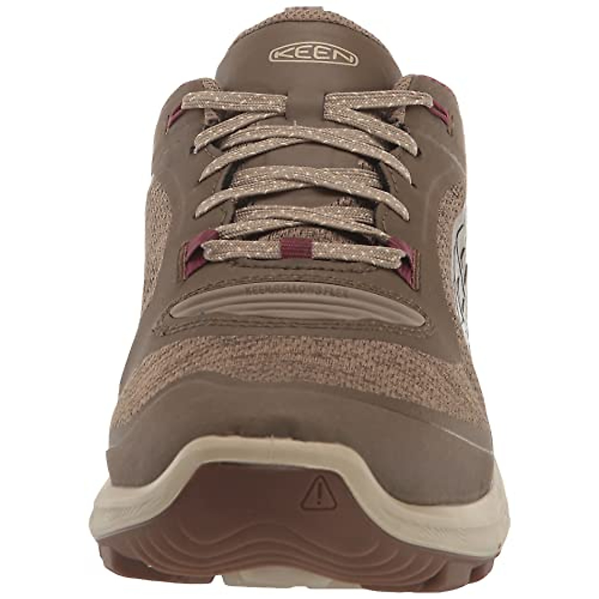 KEEN Women's Terradora Flex Low Height Waterproof Hiking Shoes, Canteen/Windsor Wine, 8
