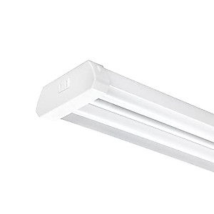 MaxLite Shop Light 48" 42W 120V 5000K, White (SL2-48421-50) 2 Tube