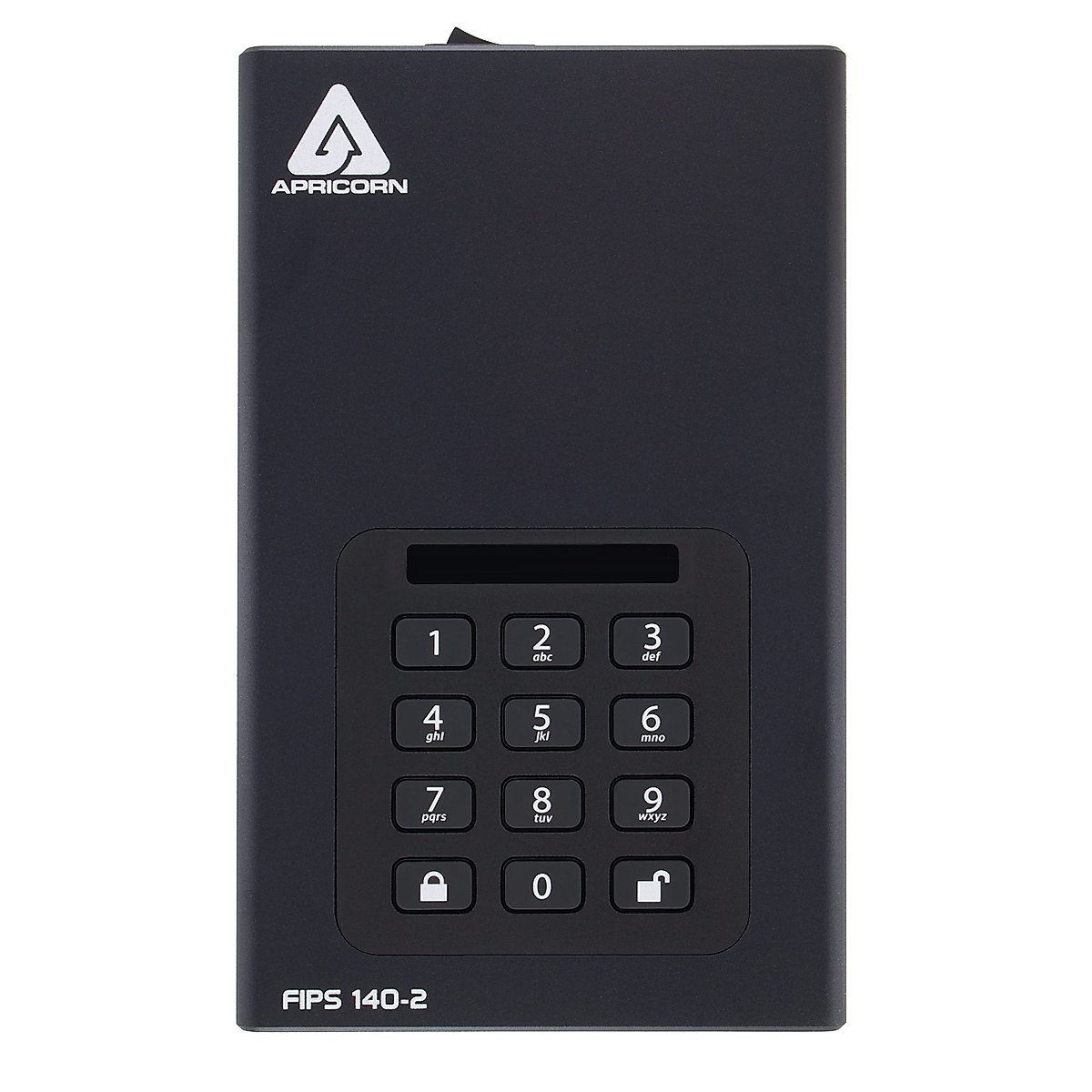 Apricorn 16TB Aegis Desktop Padlock FIPS 140-2 Validated 256-Bit Encrypted Hard Drive (ADT-3PL256F-16TB)