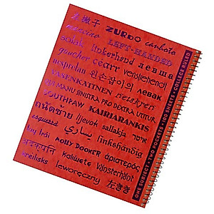 3 Left-Handed Visio Pens Plus 2 Left-Handed College Ruled Notebooks, Printed with the Word "Left-Handed" in 33 Languages