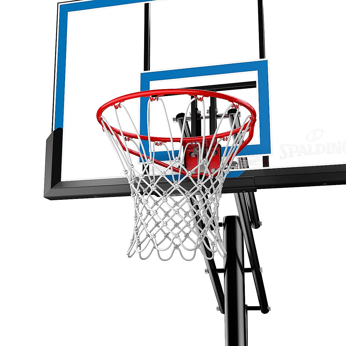 Spalding 48" Shatter-Proof Polycarbonate Pro Glide® In-Ground Basketball Hoop