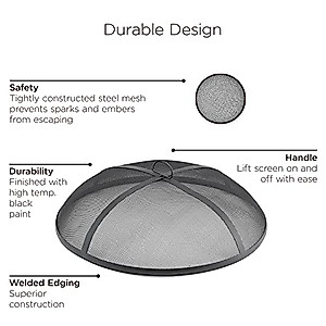 27” Heavy Duty Spark Screen by Good Directions