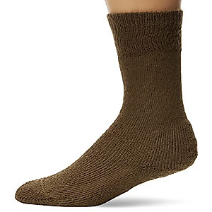 Thorlos Unisex MCB Combat Thick Padded Sock, Coyote Brown, Large