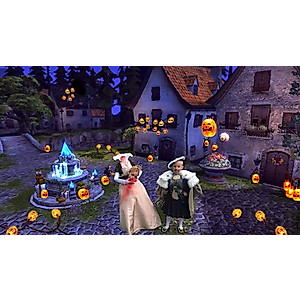 Senmao Home Decor Halloween String Lights with 30 led,Orange Lights 20ft with Pumpkin Lights,Halloween Lights Outdoor for Patio, Garden,Parties (IP65,8 Light Modes Warm White)