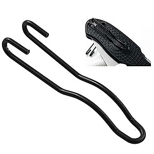 LQ Industrial 2PCS Carry Wire Pocket Clip 53mm Black Stainless Steel Pocket Knife Clip For Spyderco