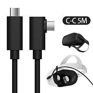 GRABOTE Link Cable for Oculus Quest 2/Quest VR Type C-C Cable for PC ...