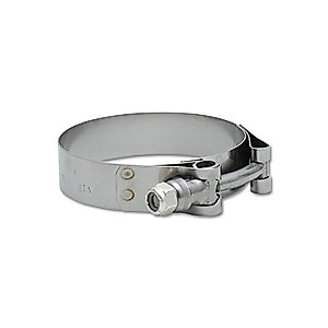 VIBRANT Performance 2790 Stainless Steel T-Bolt Clamp, (Pack of 2), 1-3/4"