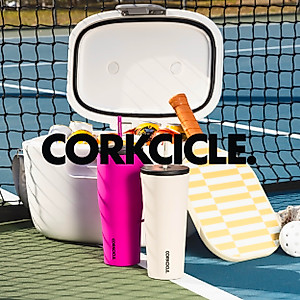 Corkcicle x Warner Brothers Harry Potter Herbology Cold Cup Insulated Tumbler with Lid and Straw, 24 oz – Water Bottle Keeps Drinks Cold 12hrs, Hot 5hrs – Cupholder Friendly, Flexible Sipping Lid