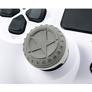 KontrolFreek FPS Freek Call of Duty WWII Heritage Edition for PlayStation 4 (PS4) Controller | Performance Thumbsticks | 1 Mid-Rise, 1 High-Rise Concave | Green