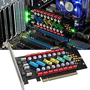 Power Filter Card Small Volume HI-FI High Accuracy High Reliability Two LEDs Audio Filter Module for Power Supply Filtering Audio Accessory