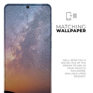 DesignSkinz Reach for The Stars Protective Vinyl Decal Wrap Skin Cover Compatible with The Samsung Galaxy S20 (Screen Trim & Back Glass Skin)